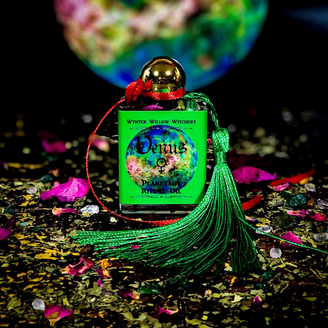 Venus Ritual Oil, Planetary Magick, Venusian Spell-craft, Goddess of Love Offering, Aphrodite ...