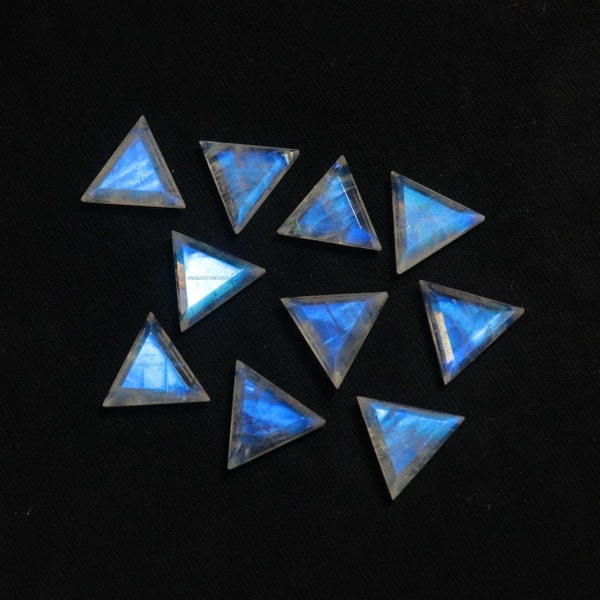Blue Triangle Stone - Etsy