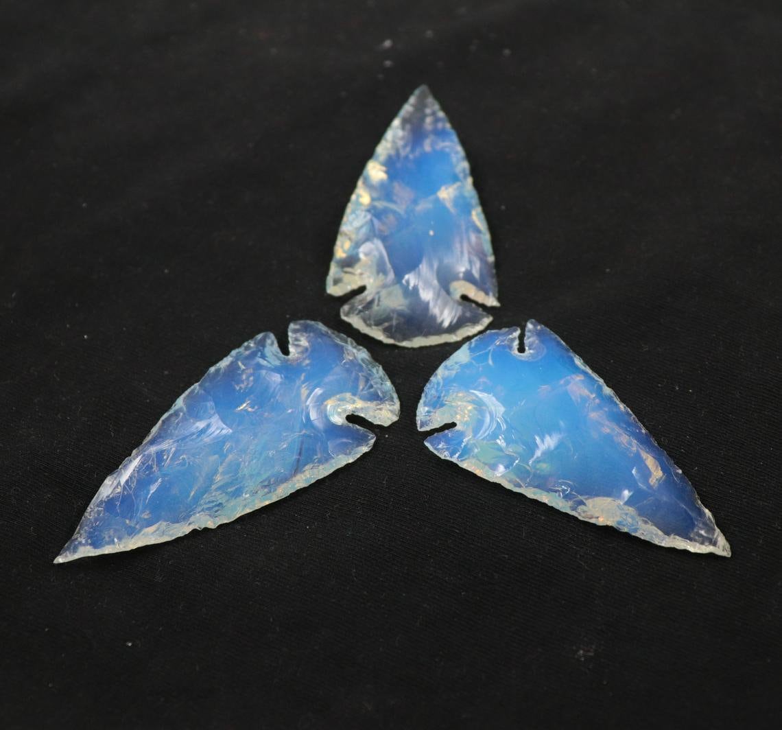 AAA Quality Opalite Arrowhead Crescent Arrowhead Approx. - Etsy