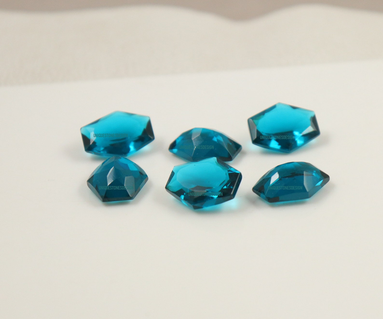 Apatite Gemstone Hexagon Cut Gemstone 16X13 Mm Hexagon Shape - Etsy