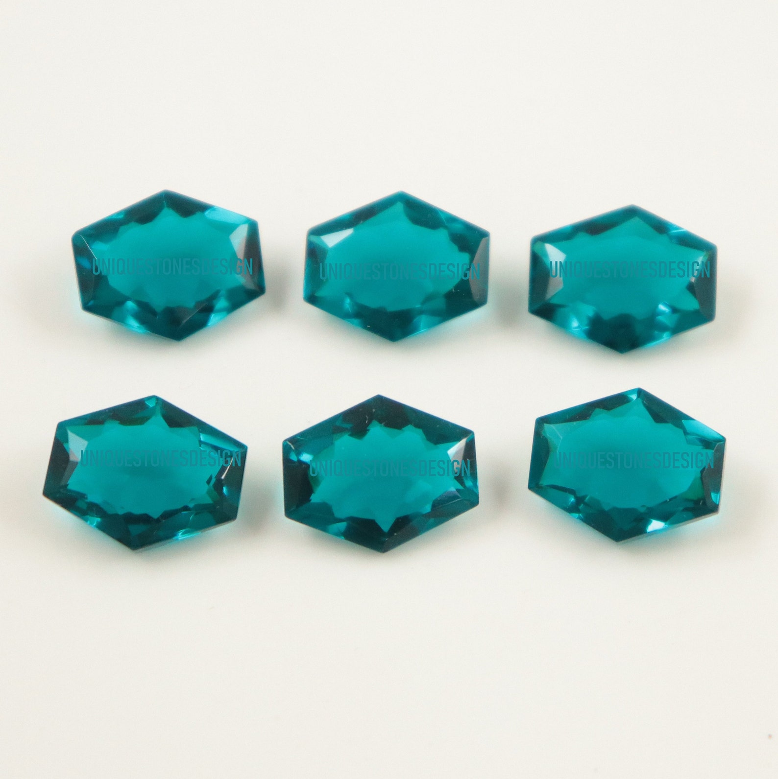 Buy Apatite Gemstone Hexagon Cut Gemstone 16X13 Mm Hexagon Shape Online ...