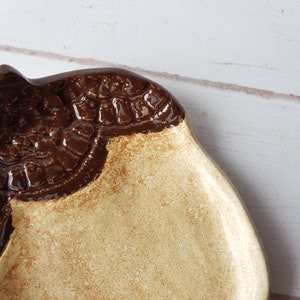 Ceramic Acorn Spoon Rest Handmade Woodland Kitchen Decor Pottery ...