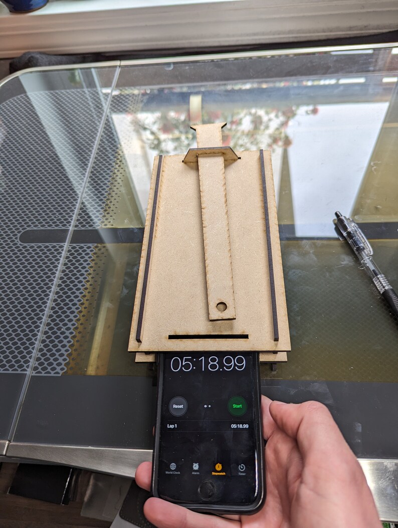 Phone Lock Box Laser Digital Download SVG File|| Productivity Box for ...