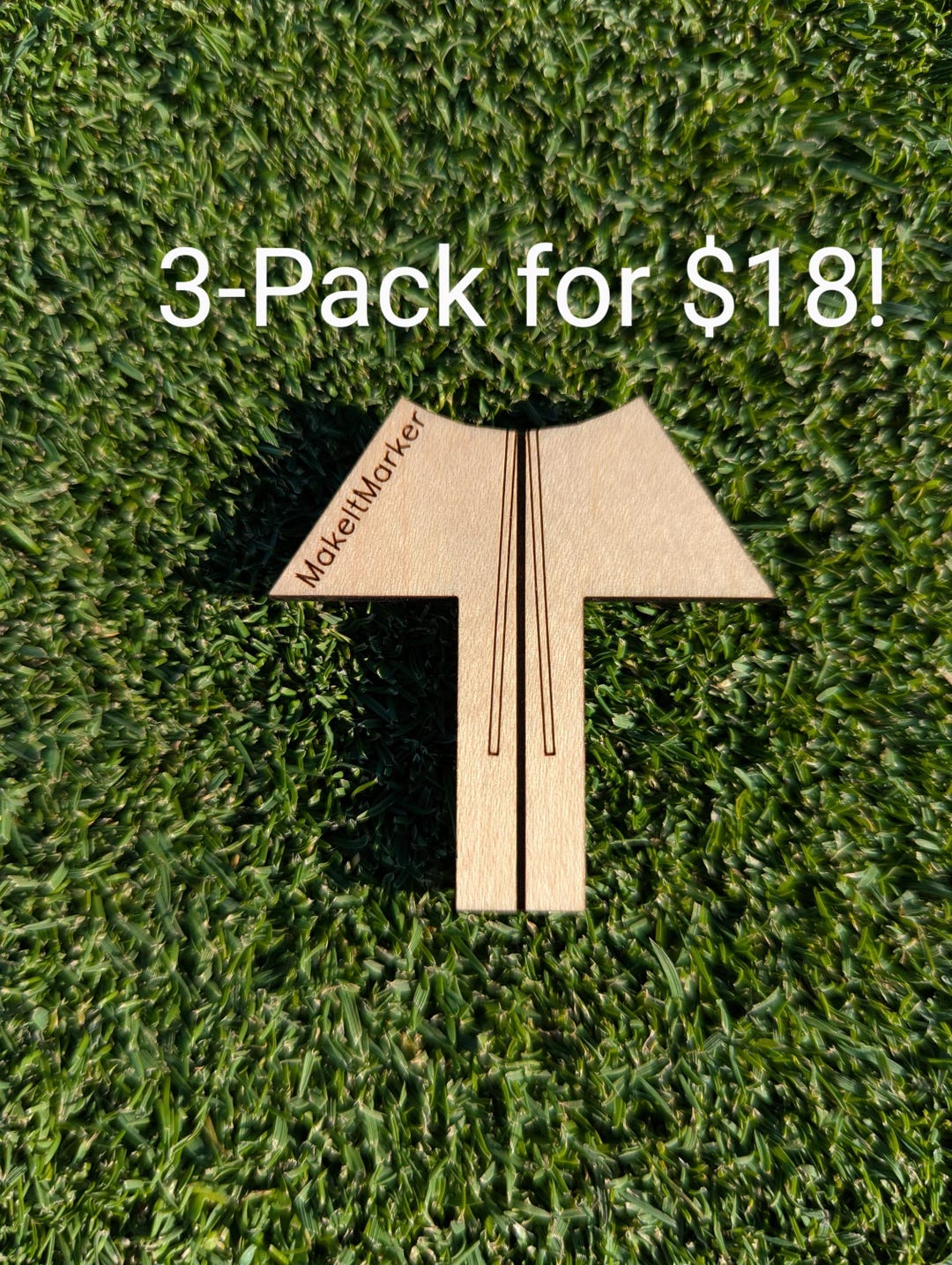 3-pack Make It Marker || Golf Ball Alignment Marker || Golf Improvement ...