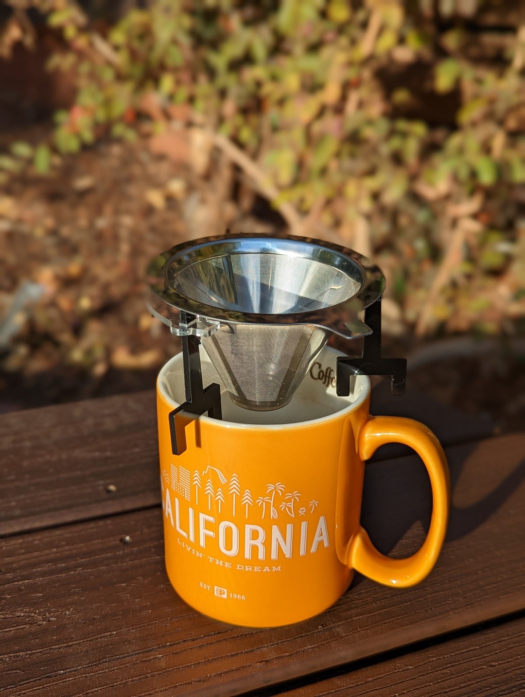 Coffee Pour Over Stand for Camping - Etsy
