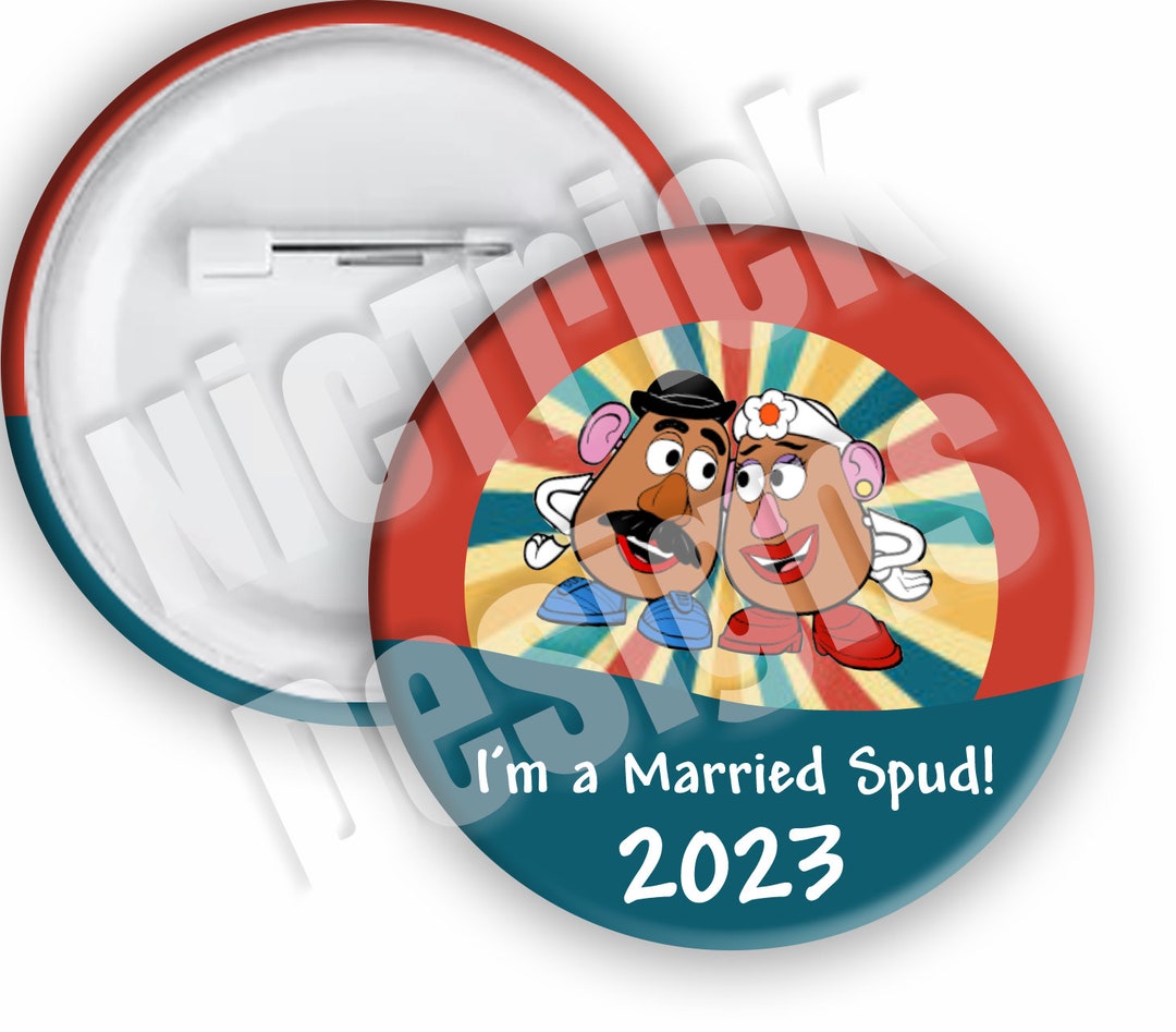 I'm A Married Spud! Disney Pin - Etsy