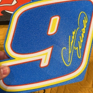 Chase Elliott #9 NASCAR Inspired LED Lightbox (multiple Colors ...