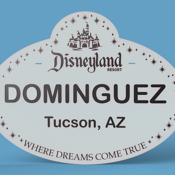 Custom Disneyland Stroller Sign - Etsy