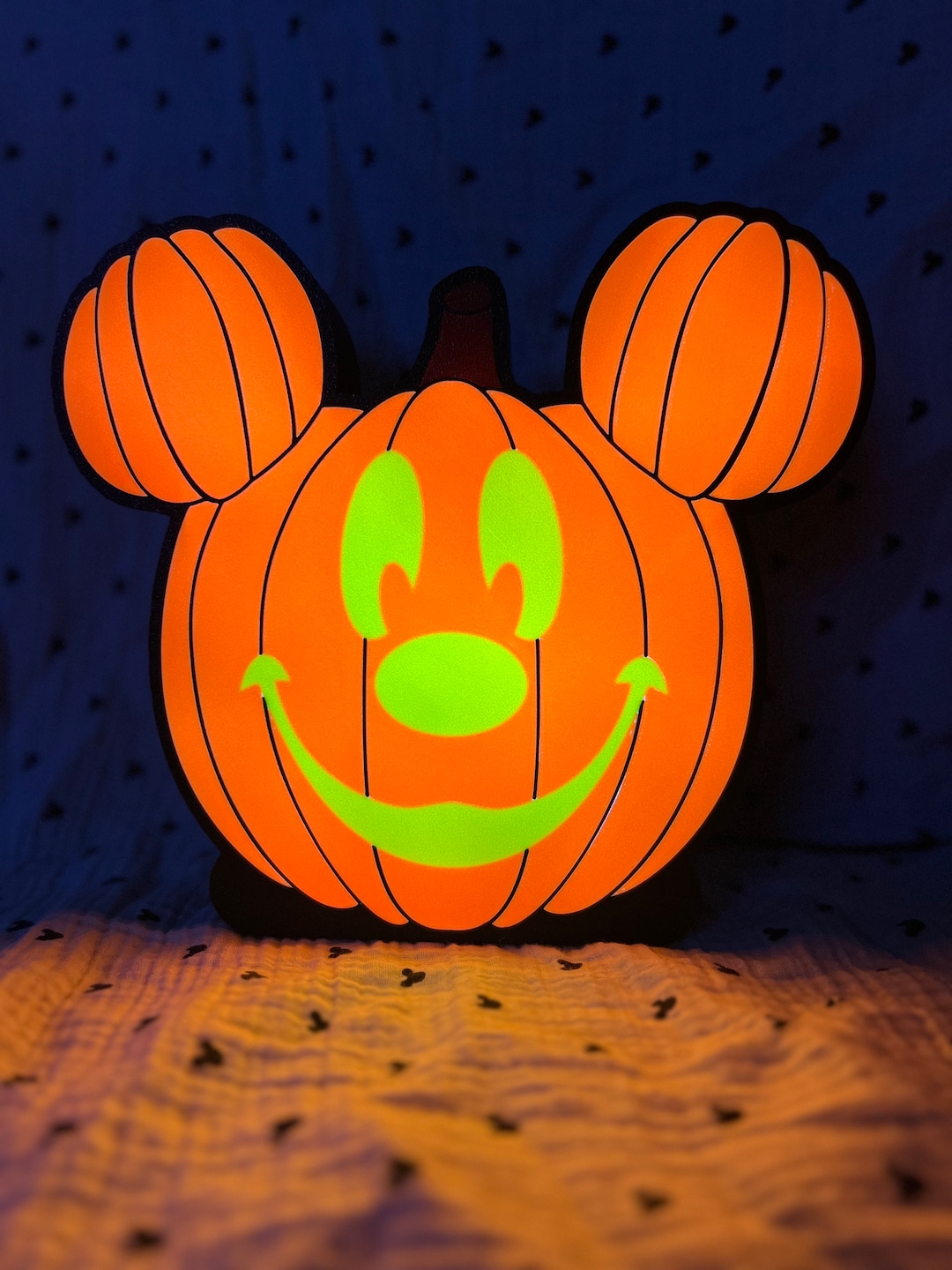 Mickey Pumpkin Inspired LED Lightbox - Etsy