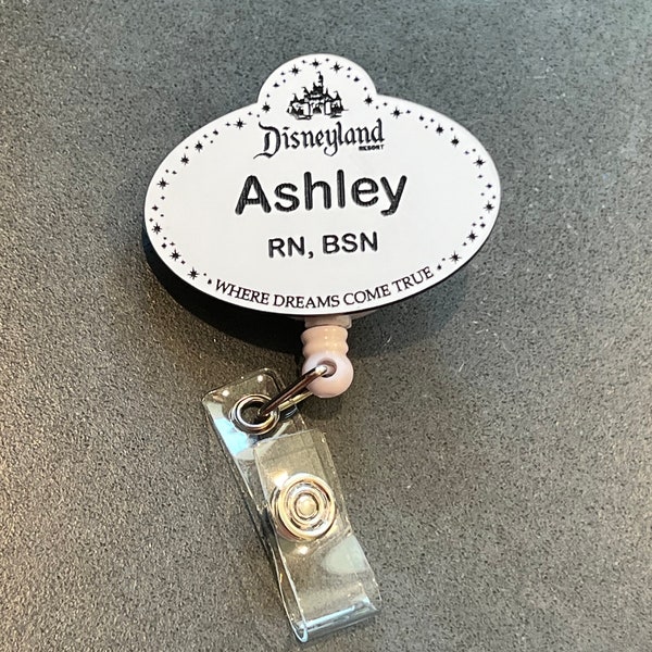 Disneyland Nametag Custom - Etsy