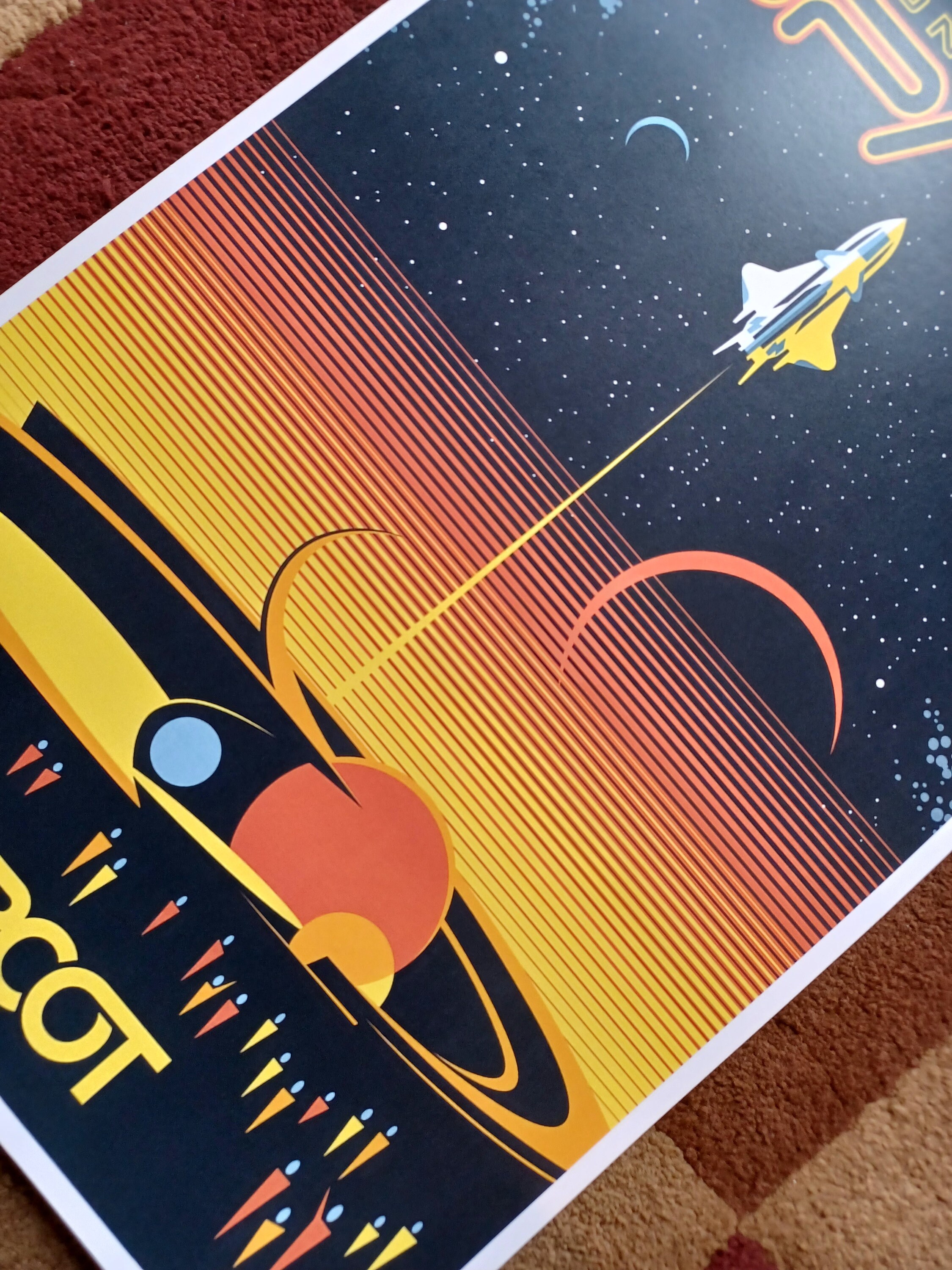 Epcot Mission Space ( 11" X 16" ) Collector's Poster Print B2G2F - Etsy
