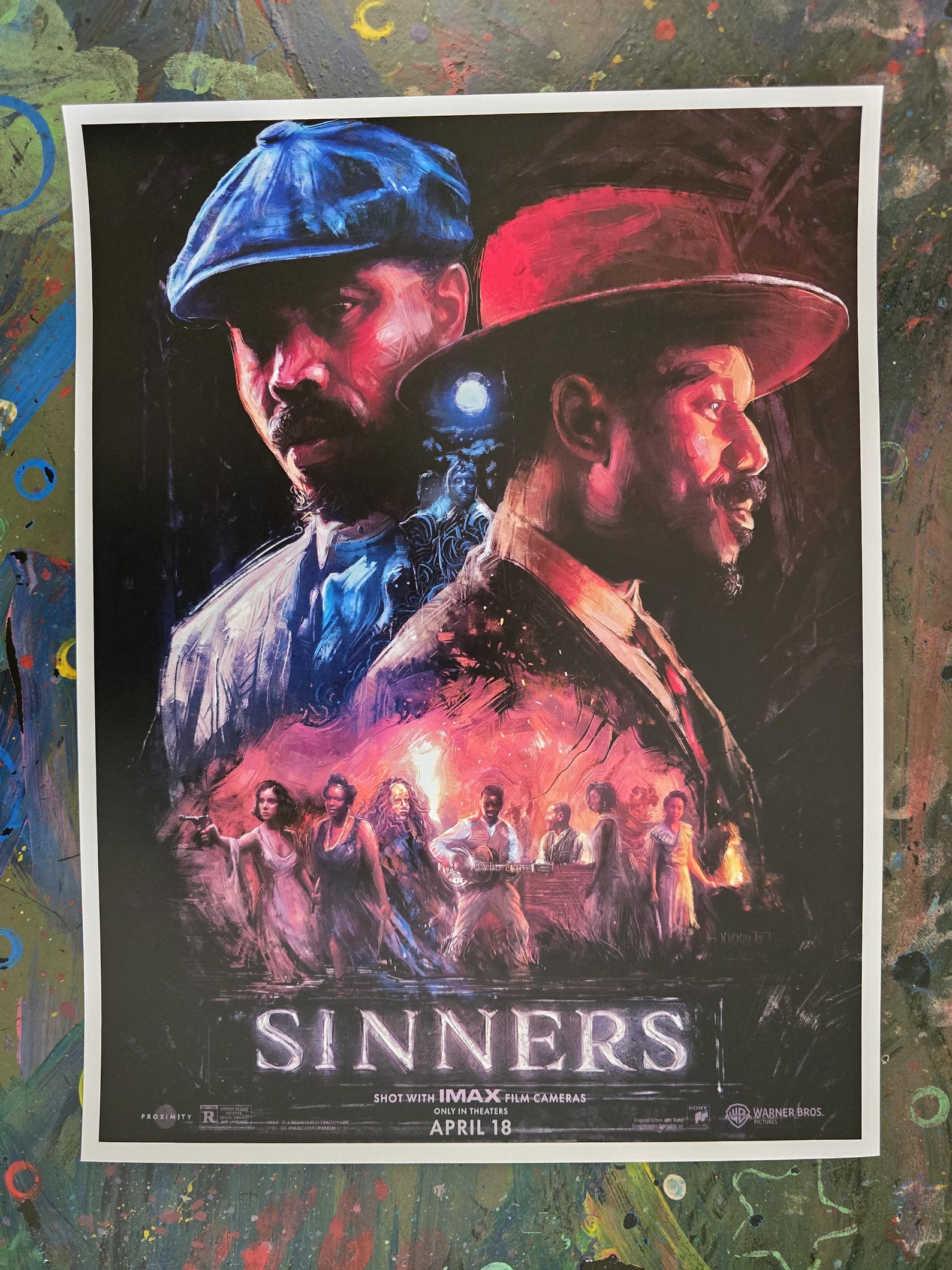Sinners 11" X 14.5" Collector's Movie Poster B2G1F - Etsy