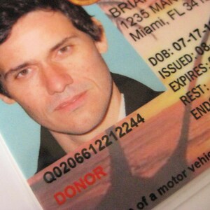 Dexter TV Series Brian Moser Ice Truck Killer Driver's License Cosplay ...