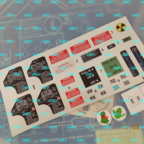 Ghostbusters Ecto Goggles Stickers - Etsy