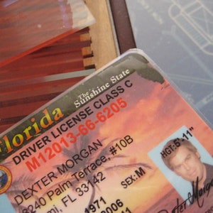 Dexter - Arthur Mitchell Trinity - Driver's License - Prop - Cosplay ...