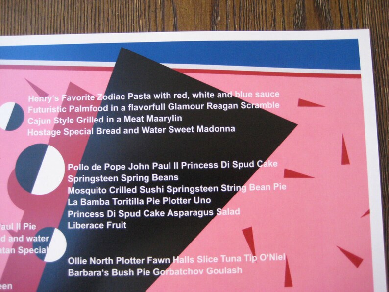 Back to the Future Cafe 80s 11 X 15 3/4 Menu - Etsy