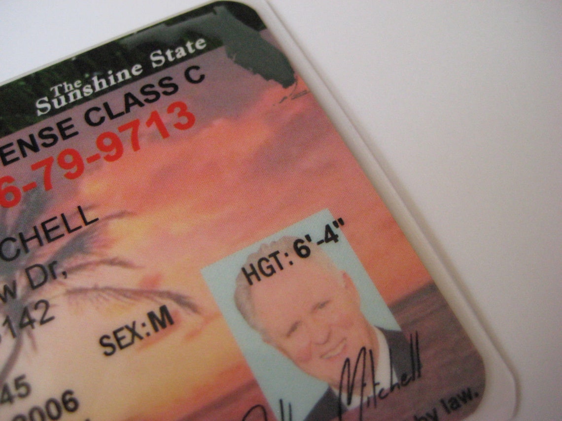 Dexter - Arthur Mitchell Trinity - Driver's License - Prop - Cosplay ...