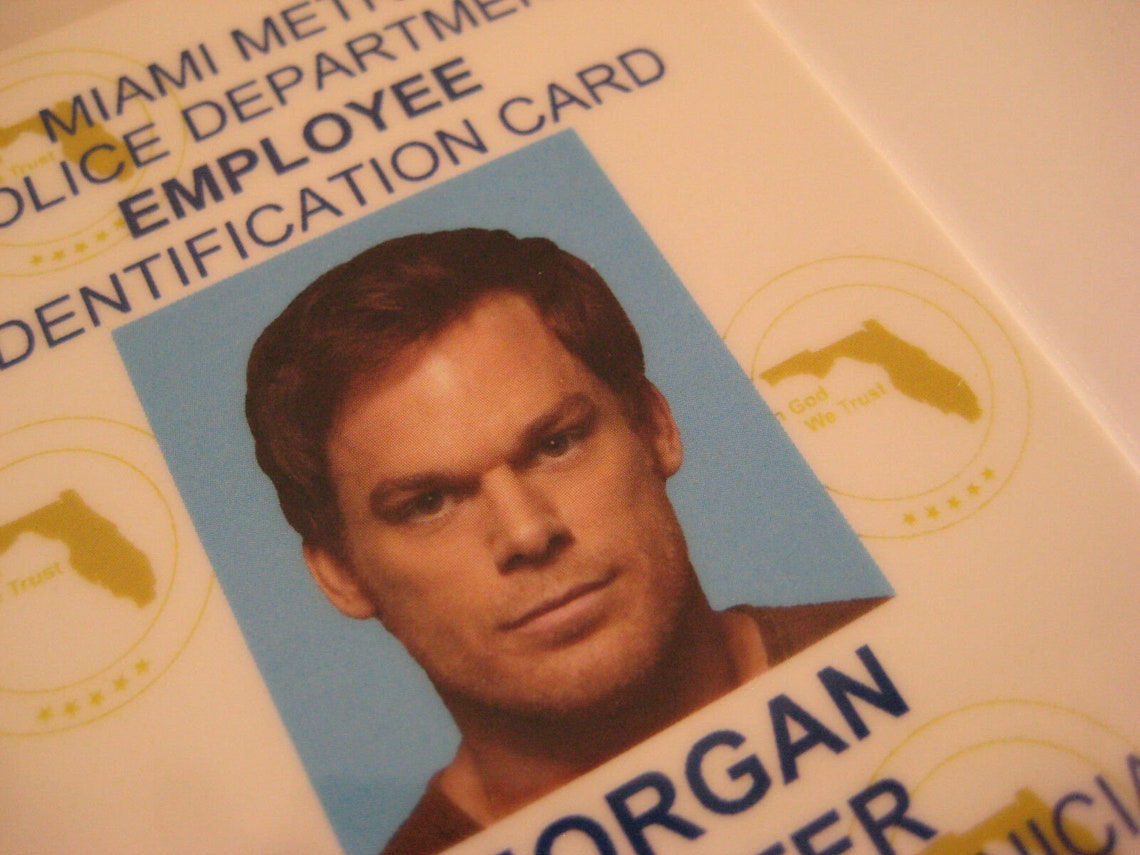 Dexter Dexter Morgan Miami Metro I.D. Badge Prop | Etsy