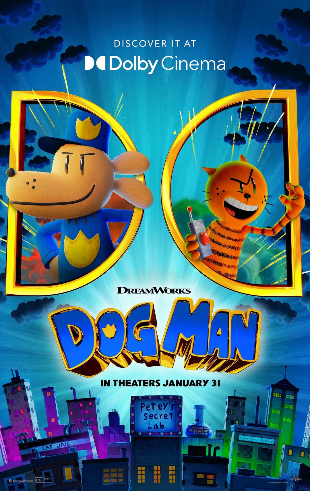 Dog Man 11" X 17" Collector's Poster Print ( T3 ) B2G2F - Etsy