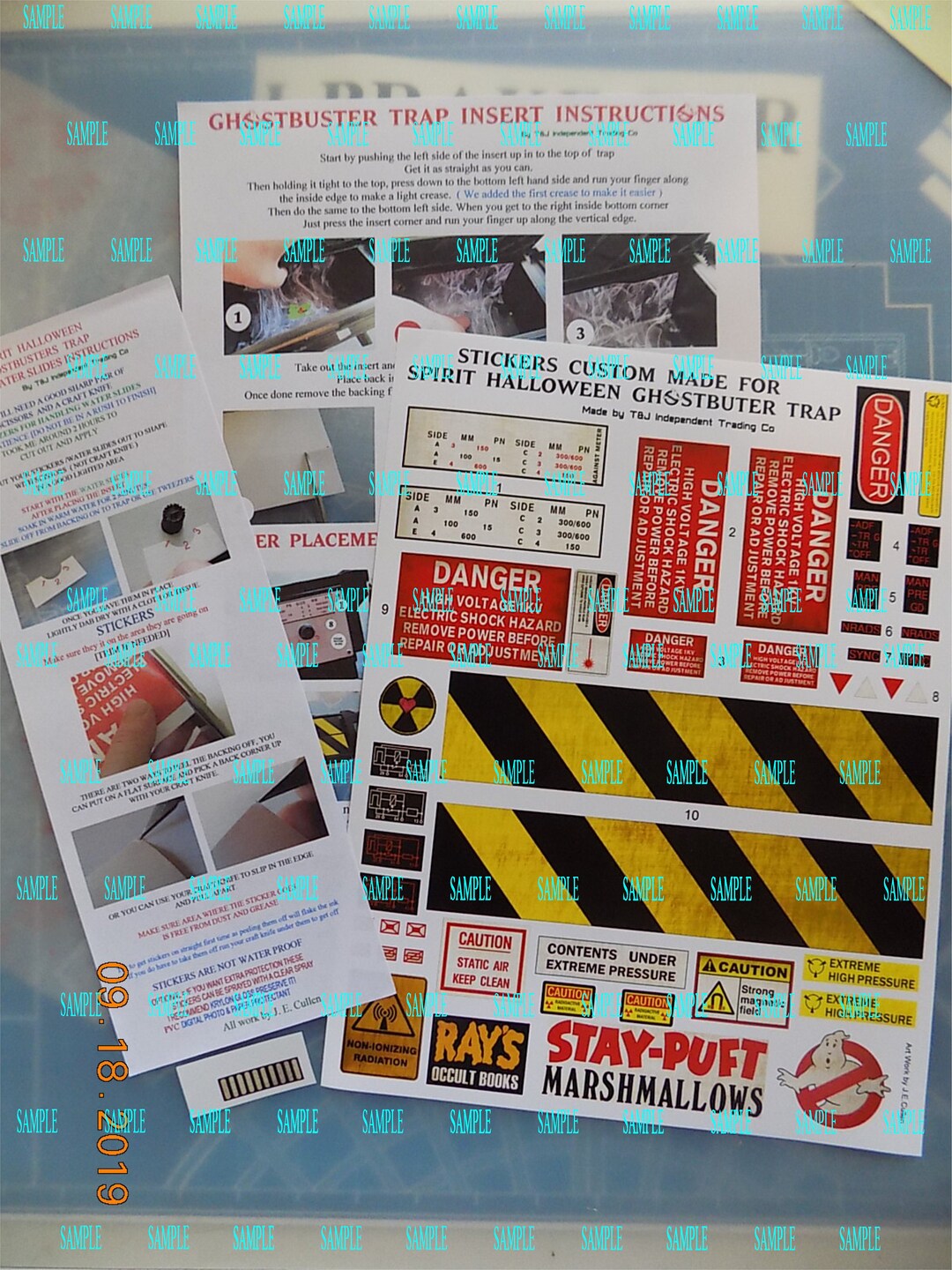 Ghostbusters Spirit Rubies-walmart Halloween Ghost Trap Custom Made up ...