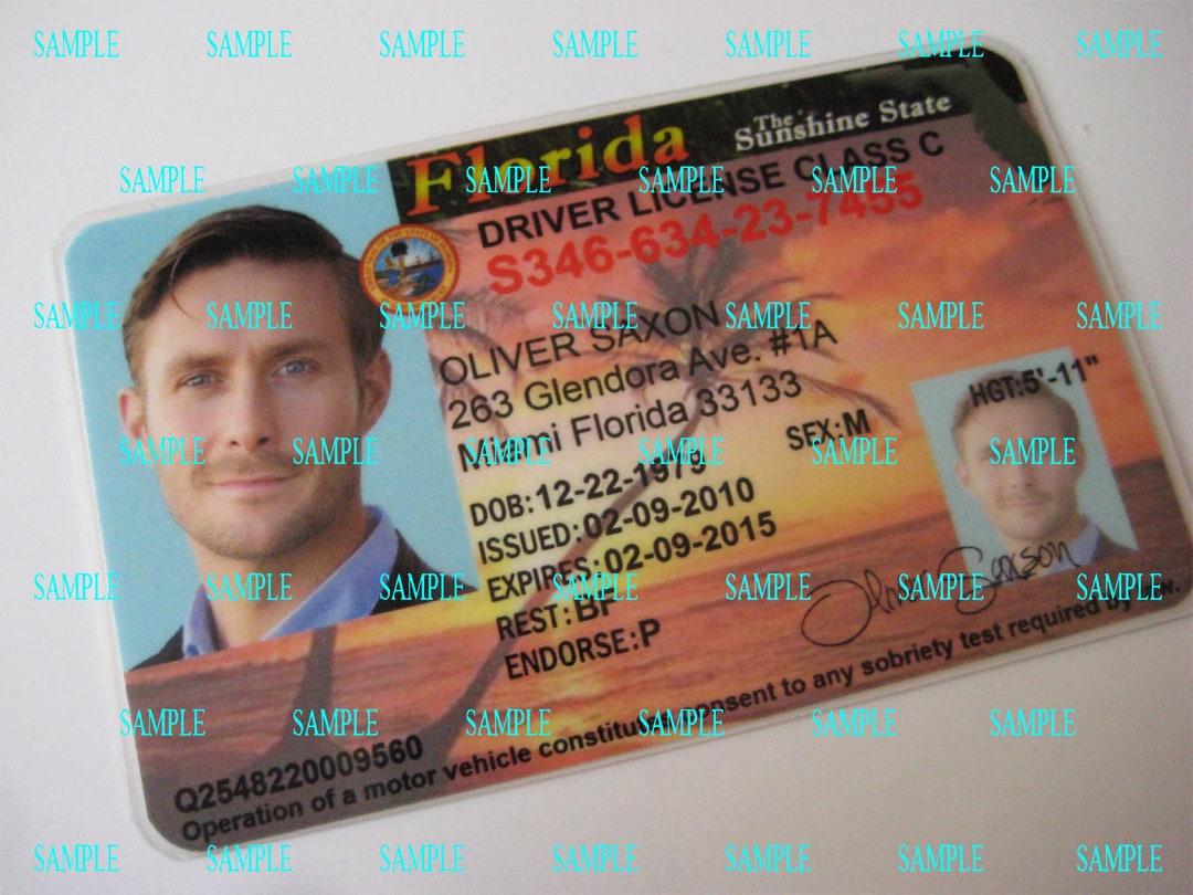 Dexter Oliver Saxon Driver's License Prop Cosplay B3G1F - Etsy