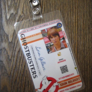 Ghostbusters Erin Gilbert I.D. Badge B3G1F - Etsy