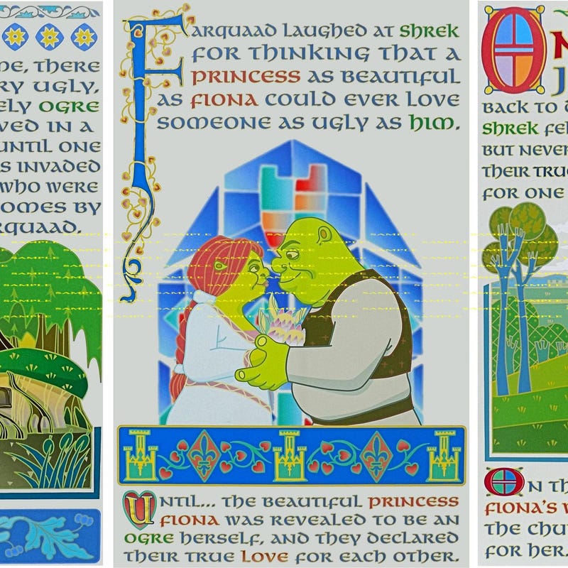 Shrek Wanted Posters - Etsy
