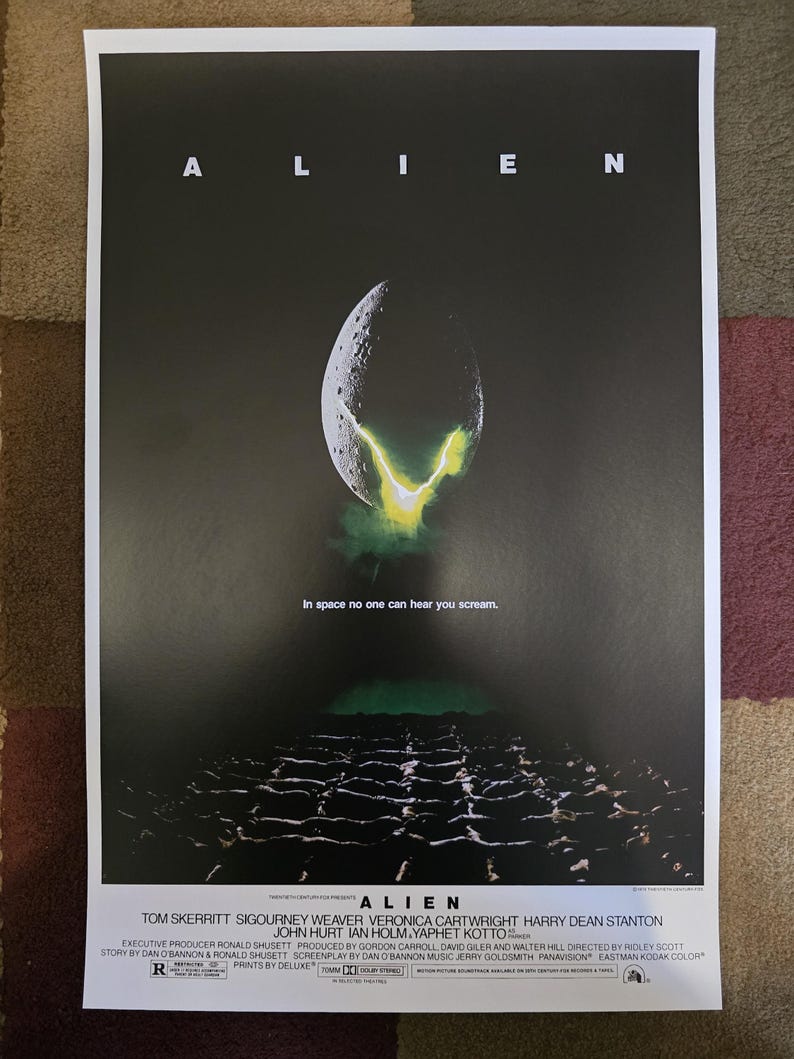 1979 Alien 11x17 Poster BUY 2 GET 1 FREE - Etsy