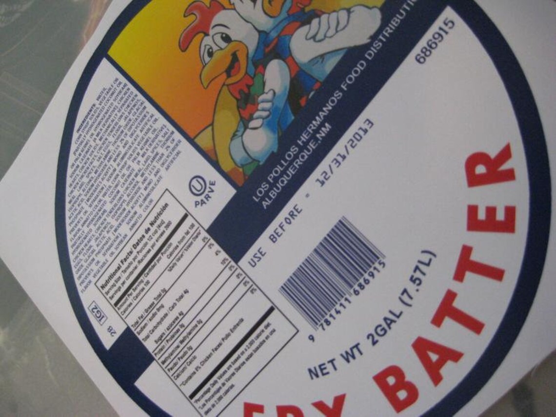 Breaking Bad Los Pollos Hermanos 2 Gal Bucket Sticker - Etsy