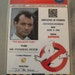 Ghostbusters 1984 Peter Venkman I.D. Badge B3G1F - Etsy UK