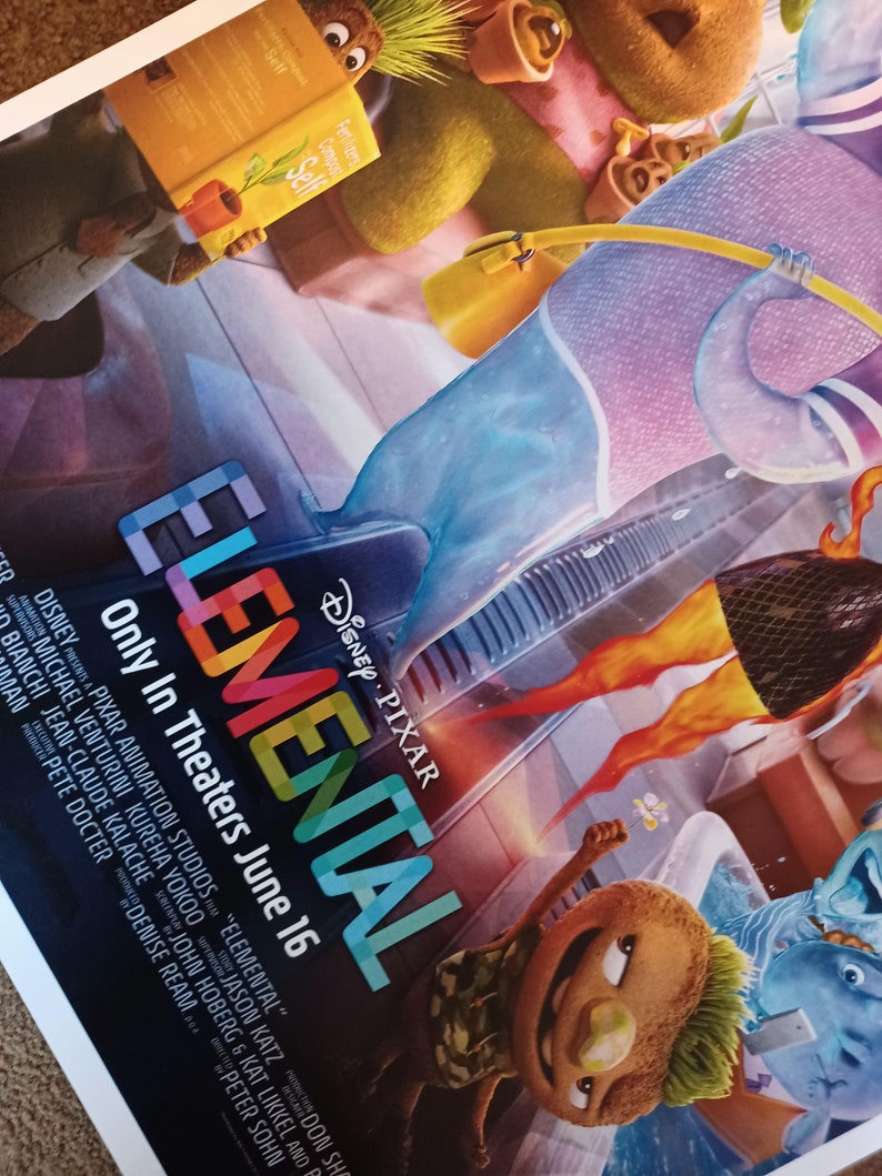 Elemental ( 11" X 17" ) Collector's Poster Print B2G2F - Etsy