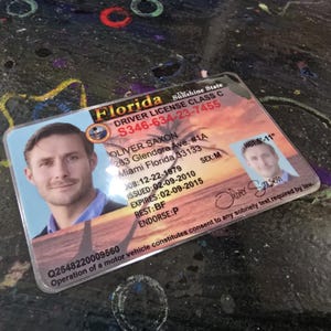 Dexter TV Series Oliver Saxon the Brain Surgeon Driver's License ...
