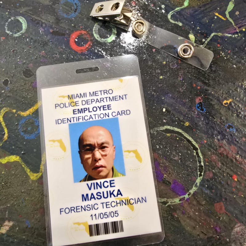 Dexter Id Badge - Etsy