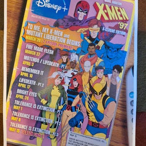 Disney Marvel X-men '97 11x14.5 Poster Poster BUY 2 GET 1 FREE - Etsy