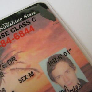 Dexter TV Series Brian Moser Ice Truck Killer Driver's License Cosplay ...