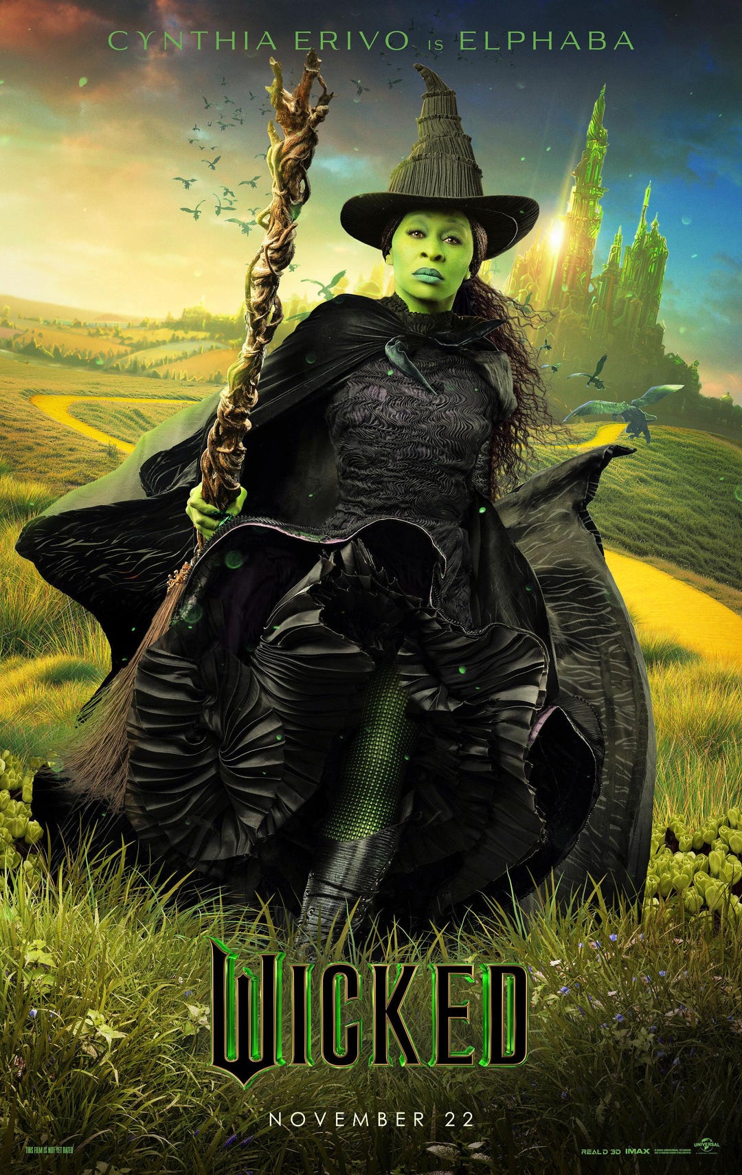 Disney Wicked ( 11" X 17" ) Movie Collector's Poster Print B2G2F - Etsy
