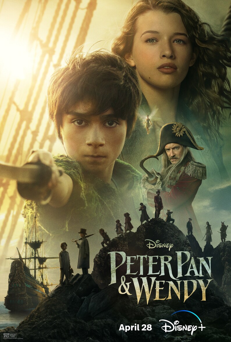 Peter Pan & Wendy 11 X 17 collector's Poster Print B2G1F - Etsy