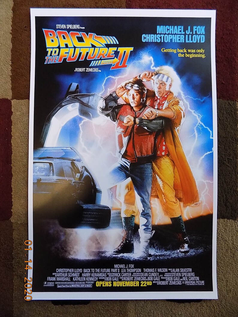Volver al futuro 11 X 17 Impresiones de póster | Etsy