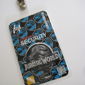 Jurassic World - I GEN Security I.D. Badge - Etsy