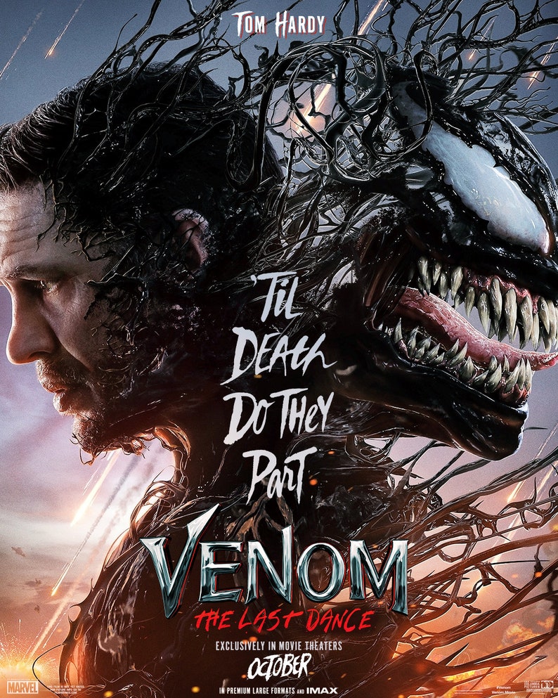 Venom: the Last Dance 11 X 13.5 Movie Collector's Poster Print B2G1F - Etsy
