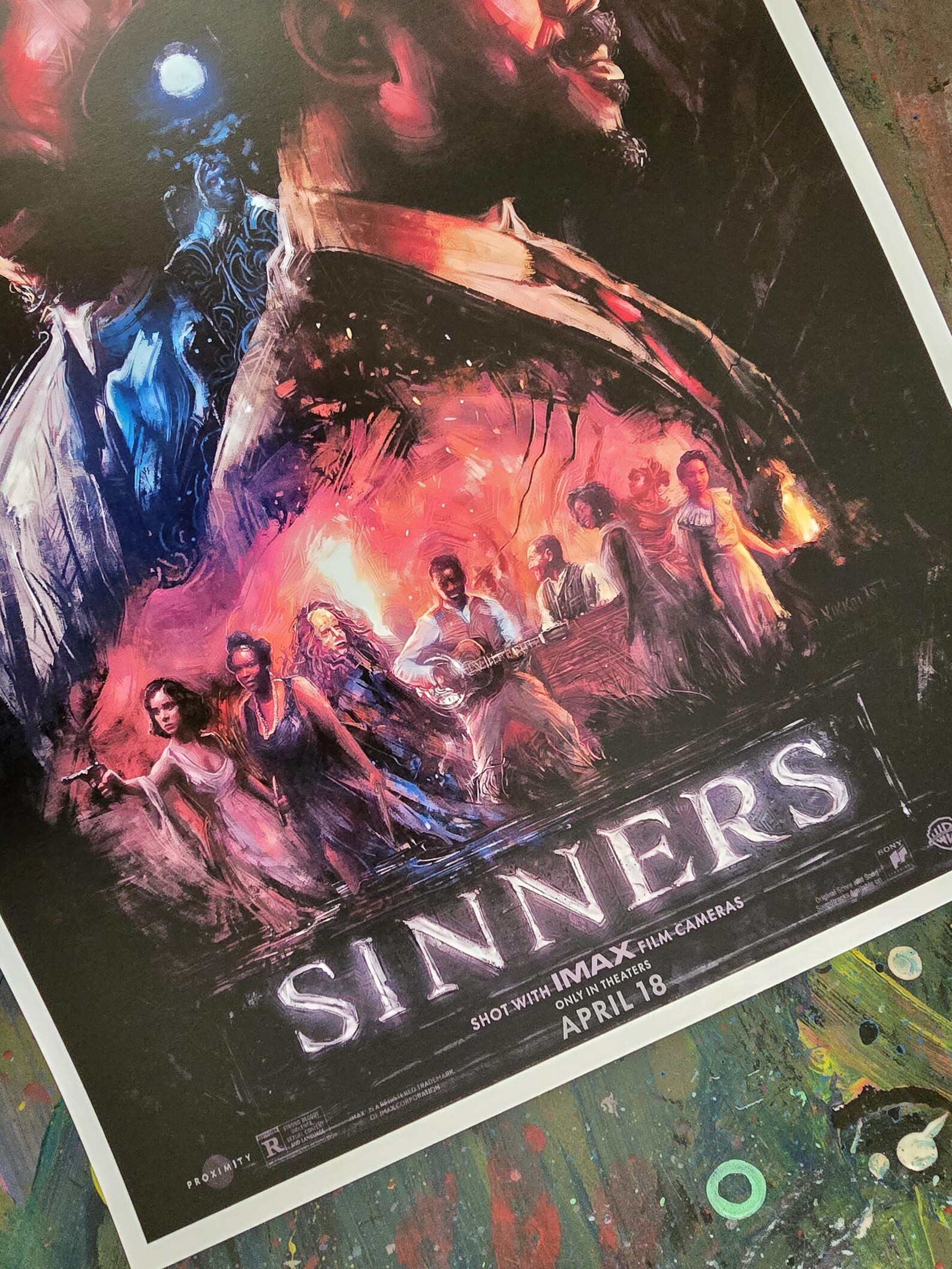 Sinners 11" X 14.5" Collector's Movie Poster B2G1F - Etsy