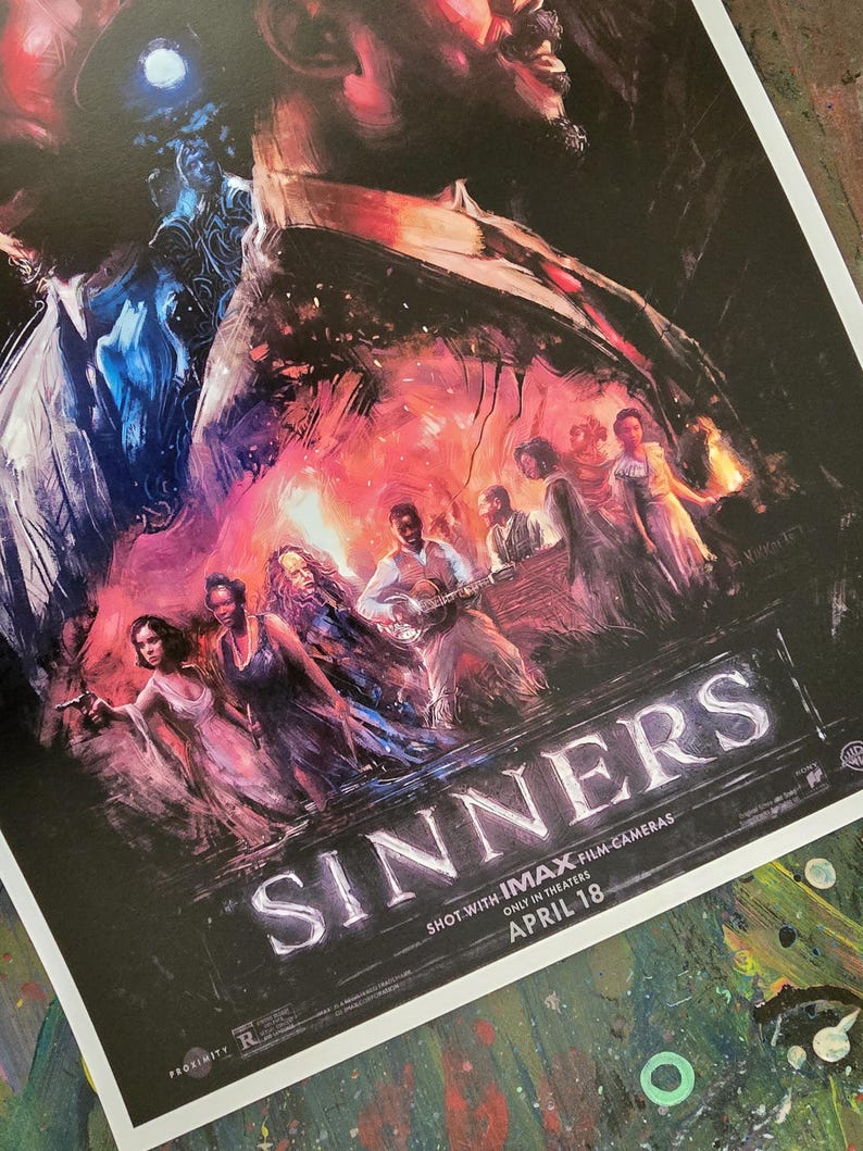 Sinners 11" X 14.5" Collector's Movie Poster B2G1F - Etsy
