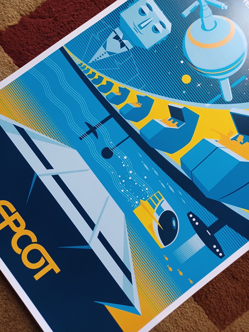 Epcot HORIZONS ( 11" X 16" ) Collector's Poster Print B2G2F - Etsy