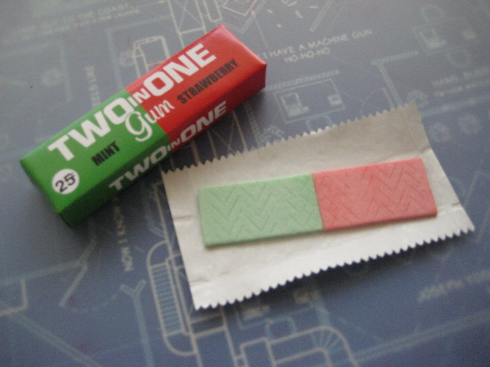 Mission Impossible Two in One Gum Pack & Stick of Gum 99.9 - Etsy Singapore