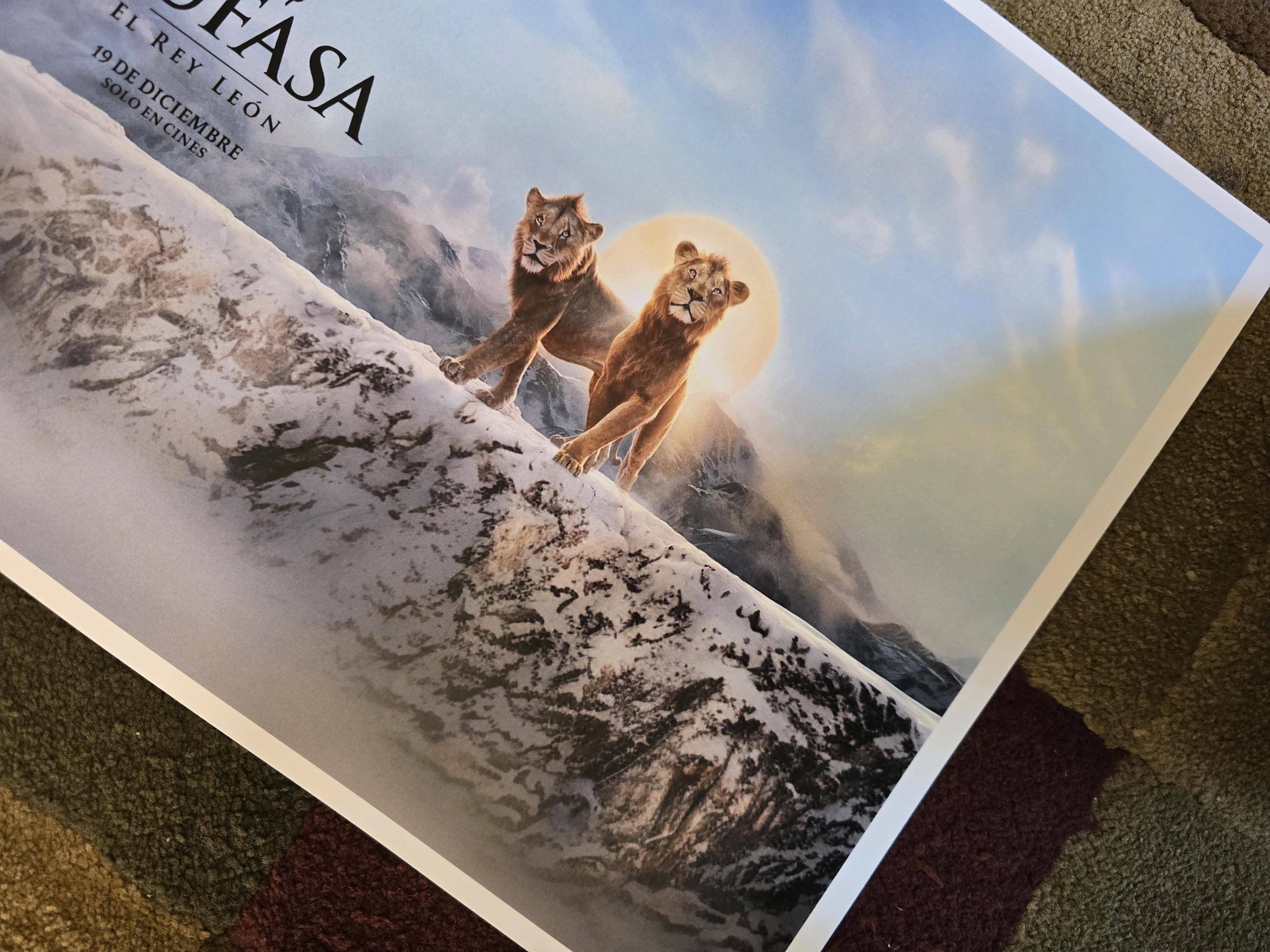Mufasa 11 X 17 Collector's Poster Print B2G1F - Etsy