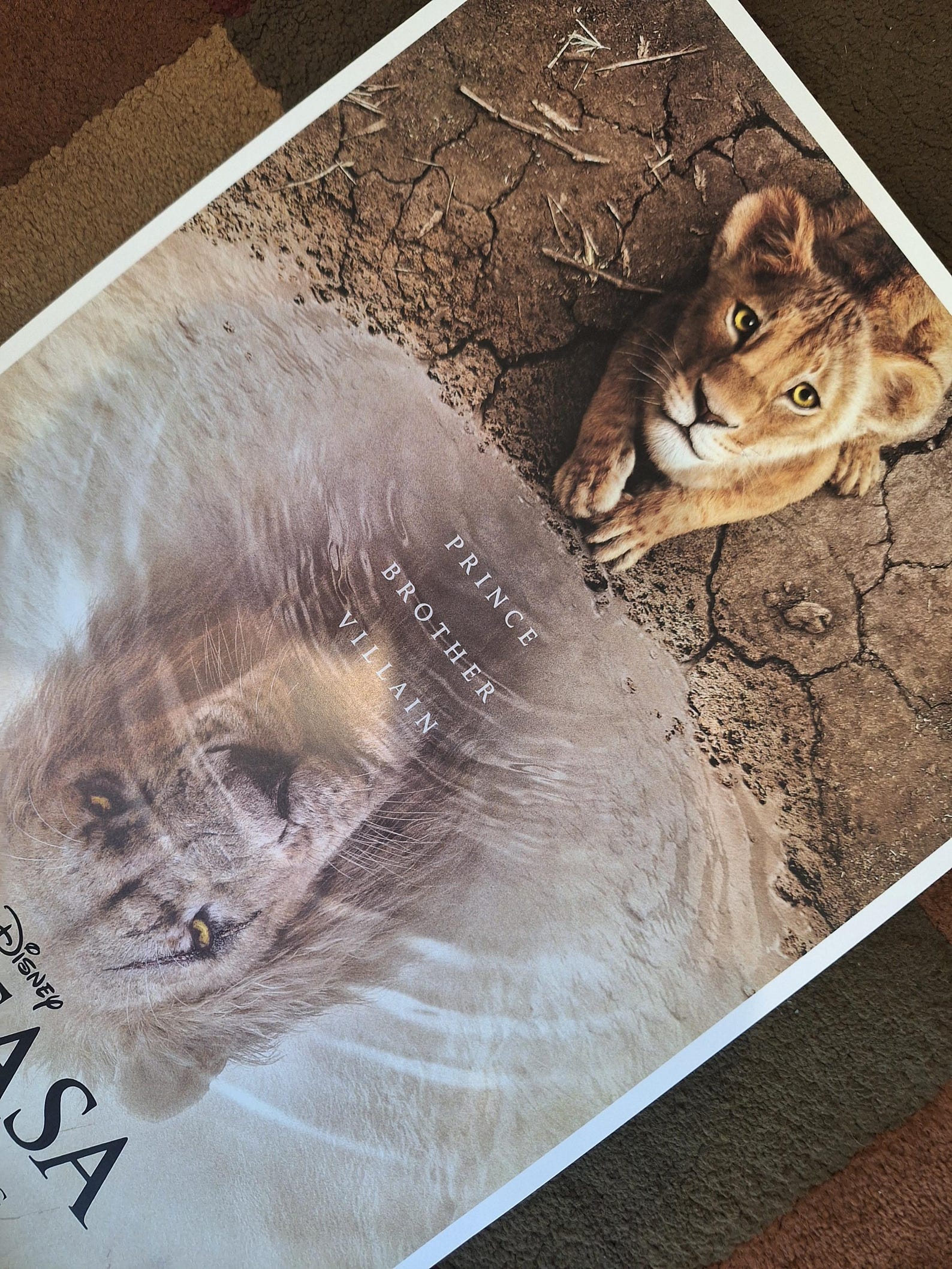 Mufasa 11 X 17 Collector's Poster Print T2 B2G1F - Etsy