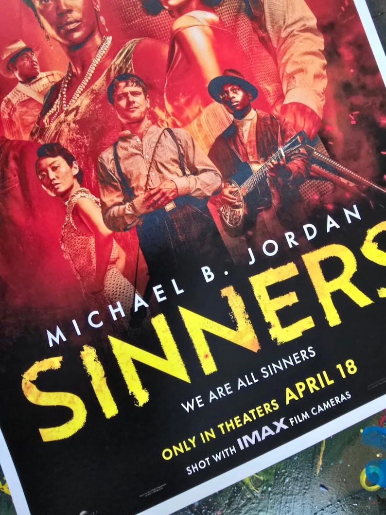 Sinners 11" X 17" Collector's Movie Poster B2G1F - Etsy Canada