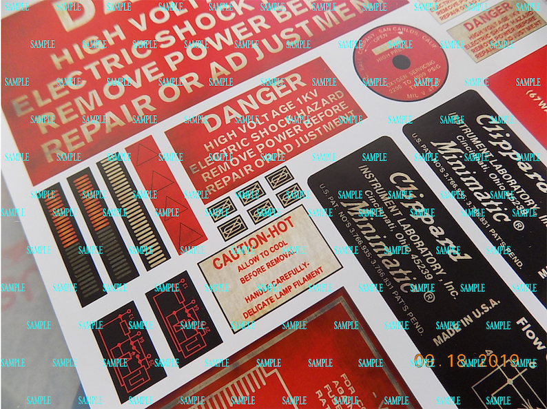 Ghostbusters Full Size Proton Pack Weathered Stickers B3G1F - Etsy