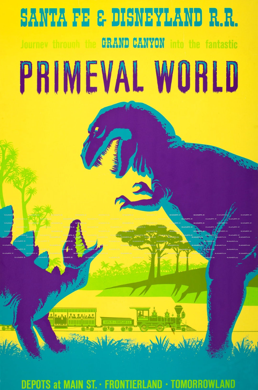 Disney Primeval World ( 11" X 17" ) Collector's Poster Print B2G2F - Etsy