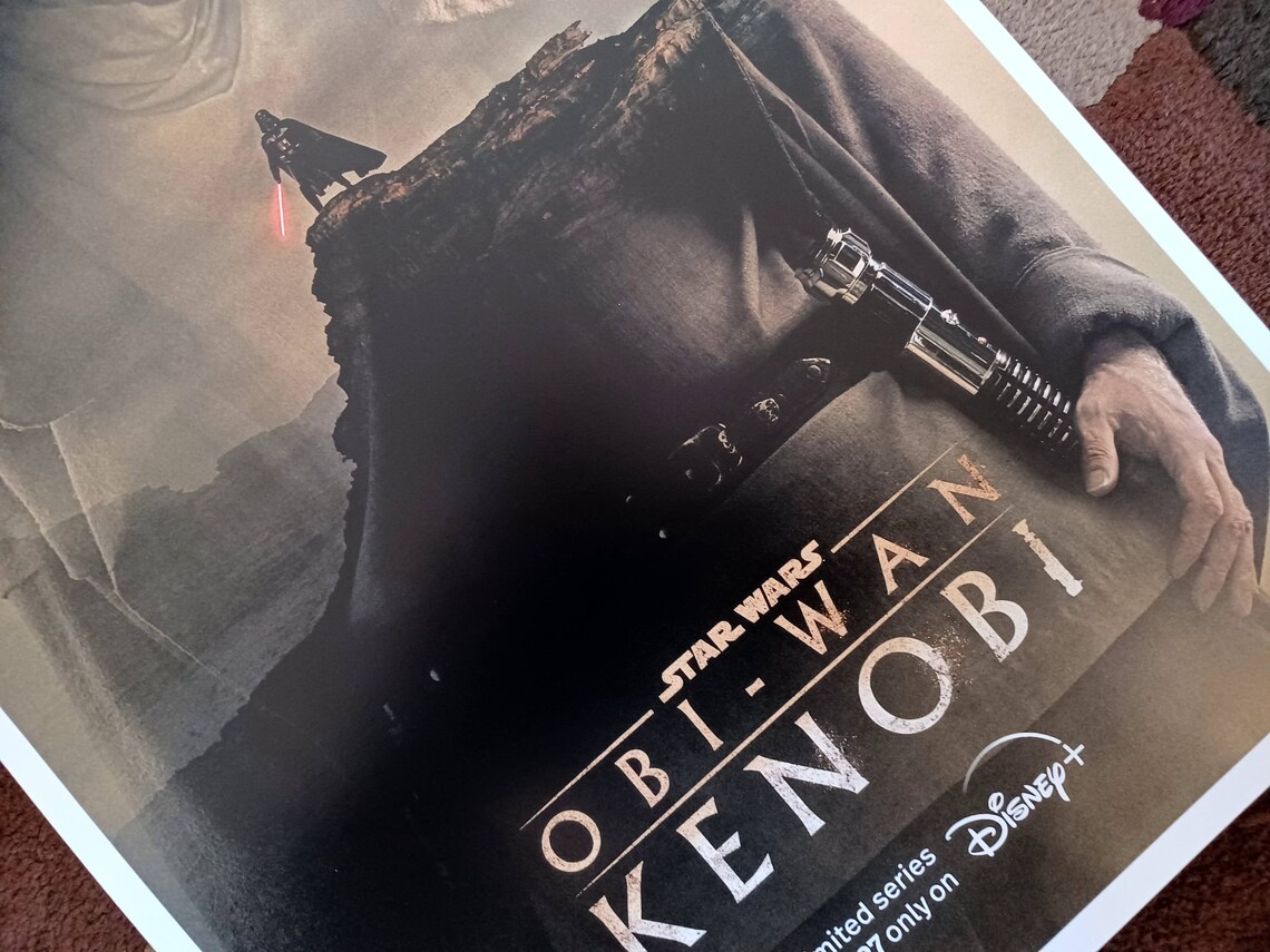 Obi-wan Kenobi 11 X 17 Collector's Poster - Etsy